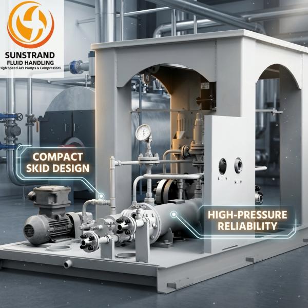 Quality API 610 OH6 Integrally Geared Vertical High Speed Centrifugal Pump 316 SS for sale