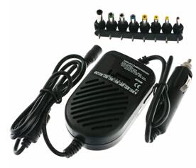 China Automatic Adjustable 80W Universal laptop adapter For Car Use for sale