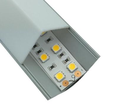 China U type Corner Led aluminum extrusion profiles led profiles made from shenzhen with 1/2/3 meter length for sale