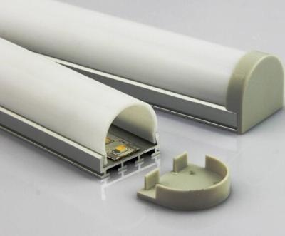 China Waterproof LED aluminum profiles LED extrusion A2623 for LED Strips 2m length for sale