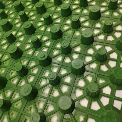 中国 効果的な水制御システムのための黒緑色HDPE押収排水セルマットボード 販売のため