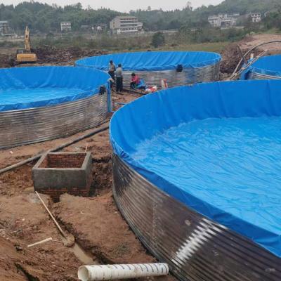 Cina 1 mm 1.5 mm HDPE Geomembrane Liner per stagno di gamberetti Aquafarm Servizio post-vendita incluso in vendita