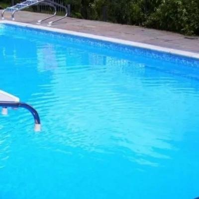 Cina Progettazione industriale 0,2-3 mm Geomembrana blu, rivestimento della piscina per ispezioni in loco in vendita