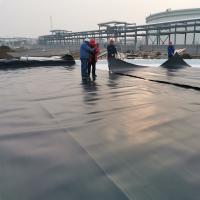 China Double Smooth Surface HDPE Geomembrane Welding Machine for High Density Polyethylene for sale