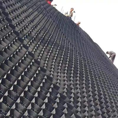 Cina Geocell in HDPE da 50 mm di altezza per viabilità Prodotto da CE/ISO9001/ISO14001 Certificato in vendita