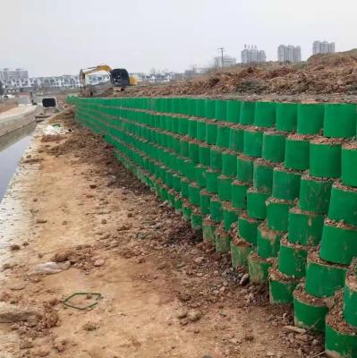 Cina 50mm-250mm Geocell in HDPE verde liscio per la protezione dei pendii Migliora le prestazioni dei pendii in vendita