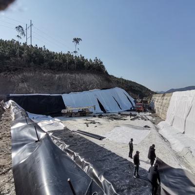 Cina Liner di discarica a geomembrana in HDPE impermeabile con larghezza da 1m a 10m e materiale vergine al 100% in vendita