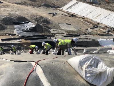Cina Liner di discarica a geomembrana in HDPE impermeabile con larghezza da 1m a 10m e materiale vergine al 100% in vendita