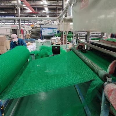 Cina Geomat 3D con design moderno che combina struttura di rete di pendenza e impianti 410x410x70mm in vendita