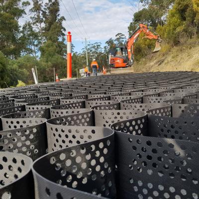 Cina ASTM GRI GM13 Standard HDPE Geocell Honey Combo System per una protezione efficace dei pendii in vendita