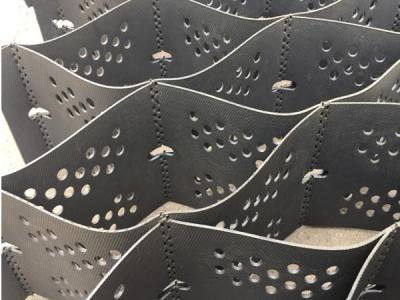 Cina Proprietà chimiche stabili Geocell per un facile collegamento con HDPE Spessore 1,1 mm-1,6 mm in vendita