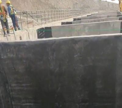 China Design moderno resistente ao fogo resistente à água Estrutura 3D 2 camadas de lona para cobertura de cimento de inclinação à venda