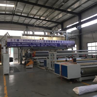 Cina 1m-10m di larghezza superficie doppia liscia stagno di pesci Geomembrana flessibile in HDPE per l'acquacoltura in vendita