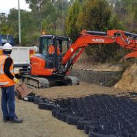 China 50mm-150mm Soil Stabilization Geocell Grid The Ultimate Solution for Slope Stability for sale
