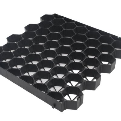 Cina Griglia di pavimentazione di erba in HDPE di plastica verde nero per impianti di parcheggio resistente e resistente in vendita