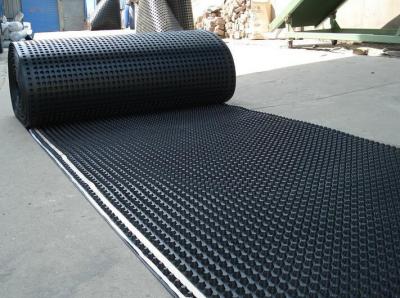 Cina 1m-3m di larghezza CE/ISO9001 ISO14001 certificato foglio di plastica a fossette per drenaggio ferroviario in vendita