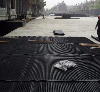 Cina Tavola di drenaggio in plastica HDPE a fogli di grondaie per drenaggio ferroviario in vendita