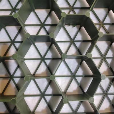 Cina Distribuzione di caricamento di pavimenti di erba in plastica a griglia in HDPE PE per la stabilizzazione della ghiaia del vialetto in vendita