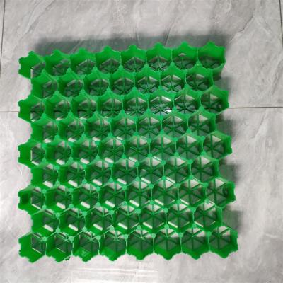 Cina Distribuzione di caricamento di pavimenti di erba in plastica a griglia in HDPE PE per la stabilizzazione della ghiaia del vialetto in vendita