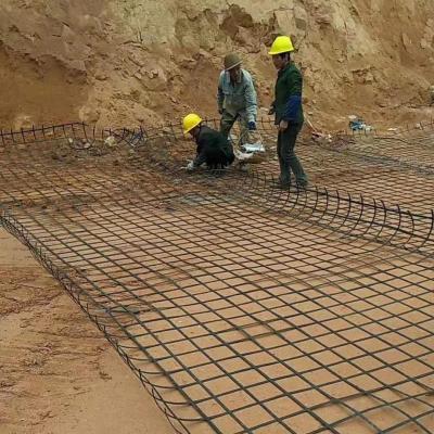 Cina Moderno design Geogrid in acciaio e plastica per la superficie ferroviaria Migliora la resistenza della superficie stradale in vendita