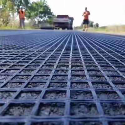 Cina Moderna progettazione Geogrids PE Biaxial Mesh Fibra di vetro per la soluzione di stabilizzazione dell'ingresso in vendita