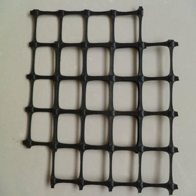 Cina Manutenzione autostradale tappetino nero e bianco con rete di plastica biassiale stabile in vendita