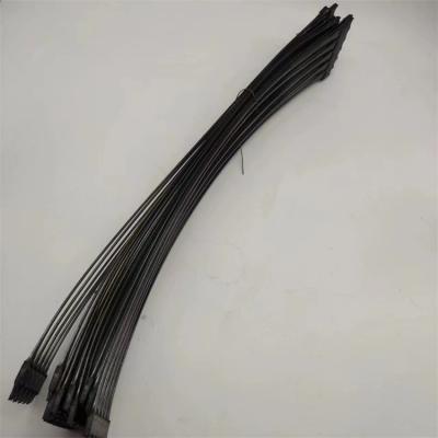 Cina Autostrada Griglia uniaxiale in acciaio e plastica con buone prestazioni e materiale HDPE/PP in vendita
