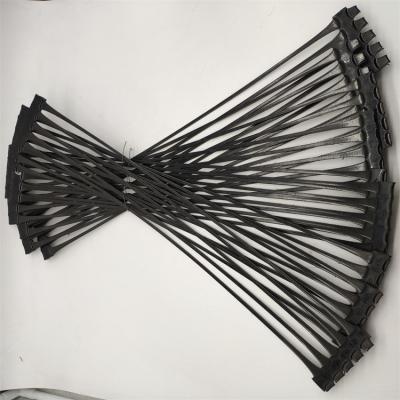 Cina Costruzione del pavimento stradale Geogrid di plastica uniaxiale semplificata con materiali HDPE e PP in vendita