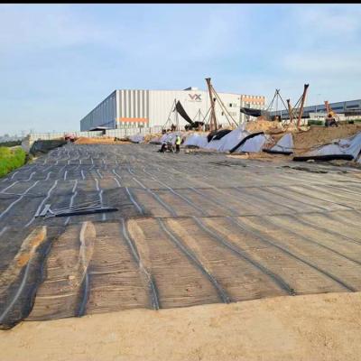 中国 原材料 HDPE/PP 土木工学プロジェクトにおける支障壁のための単軸地網 販売のため