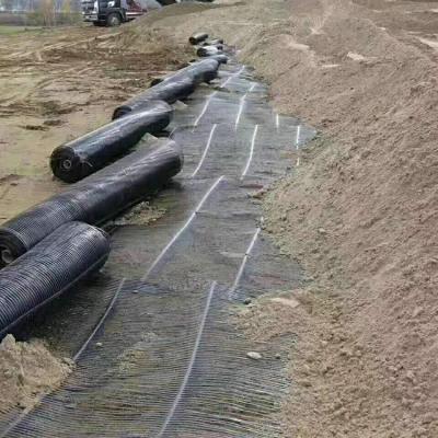Cina 20kn 30kn m Plastica biassiale PP Geogrid saldata per l'efficienza dell'installazione in loco in vendita