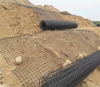 Cina Il miglior materiale e il 100% PP Geogrid in polipropilene ad alta resistenza per il rinforzo del pavimento stradale in vendita