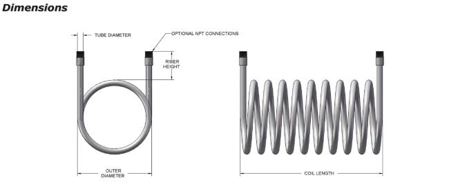 Helical Immersion Coils