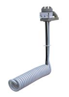 China L Shaped PTFE Immersion Heater 500-9000W 120-600V Chemical Resistant for sale