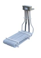China Single Phase PTFE Bottom Immersion Heater Flex Riser 1000-6000W 120-600V for sale