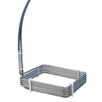 China Single Phase PTFE Bottom Immersion Heater Flex Riser 1000-6000W 120-600V for sale
