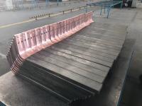 China Metallurgically Bonded Titanium Clad Copper Electrodes Anodes 1/4 to 1 3/4 Inch Rod for sale