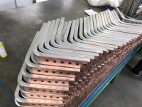 China Metallurgically Bonded Titanium Clad Copper Electrodes Anodes 1/4 to 1 3/4 Inch Rod for sale