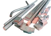China Metallurgically Bonded Titanium Clad Copper Electrodes Anodes 1/4 to 1 3/4 Inch Rod for sale