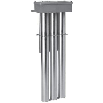 Cina Radiatori elettrici di finitura di superficie della metropolitana del metallo di Heater Triple Tubes Side Mount di immersione in vendita
