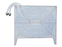 China Plastic Immersion Heat Exchanger 5.5-120 Sq Ft Teflon Heating Cooling Coils for sale