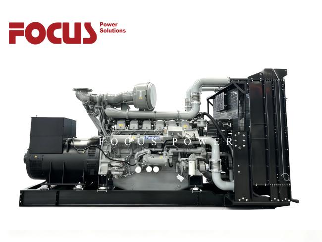PERKINS 1200KW OPEN GENERATOR SET exterior view