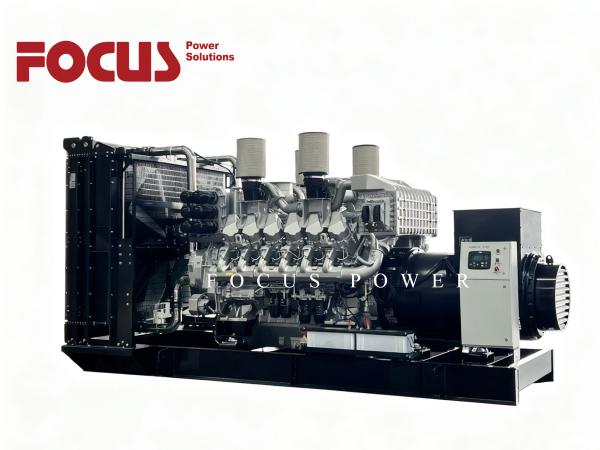 Quality SDEC Engine Generator Set 1250kva Open Type Diesel Generator Set For Backup Use for sale