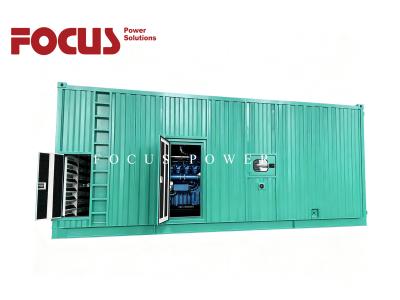 China 1250kVA 1000kW Cummins Container Size Generator Set Weatherproof 20ft Containerised for sale