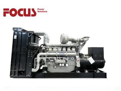 China 12 Cylinders Open Diesel Generator Set 4012-46TAG2A Engine Perkins 1500 Kva Generator for sale