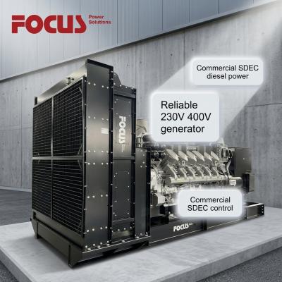 China Commercial Use SDEC Diesel Generator Set 100KW 230V 400V Silenced Diesel Generator for sale
