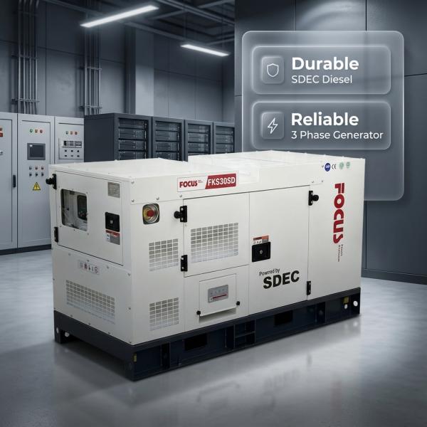 Quality 1 Phase 3 Phase SDEC Diesel Generator Set 20kva-100kva Silent Running Diesel Generators for sale