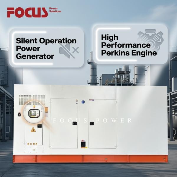 Quality 625KVA Perkins Diesel Generator Set 2806A-E18TAG2 Silent Generator For Power Solution for sale