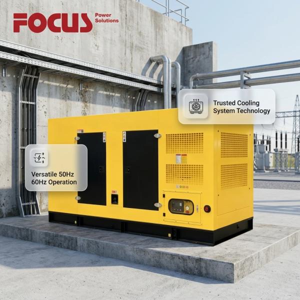 Quality Water Cooling Perkins Diesel Generator Set 20KVA To 300KVA 50Hz 60Hz IP23 Protection for sale