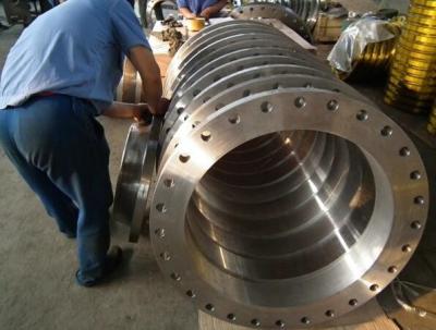 China Mild Steel Flange, ANSI B16.5 Flange, ANSI B16.47, A105/A105n Flange, Nace Mr0175 for sale