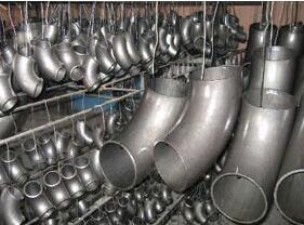 China DIN 2605-1 P265gh Carbon Steel Pipe Fitting Butt Welded Elbow for sale